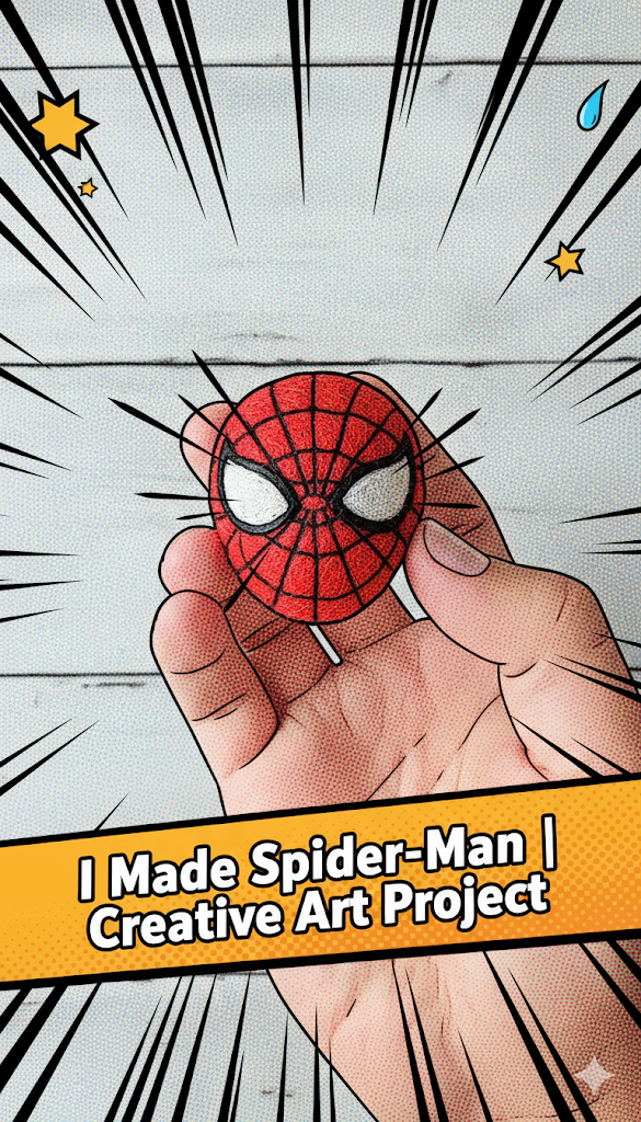 I Made Spider-Man | Creative Art Project