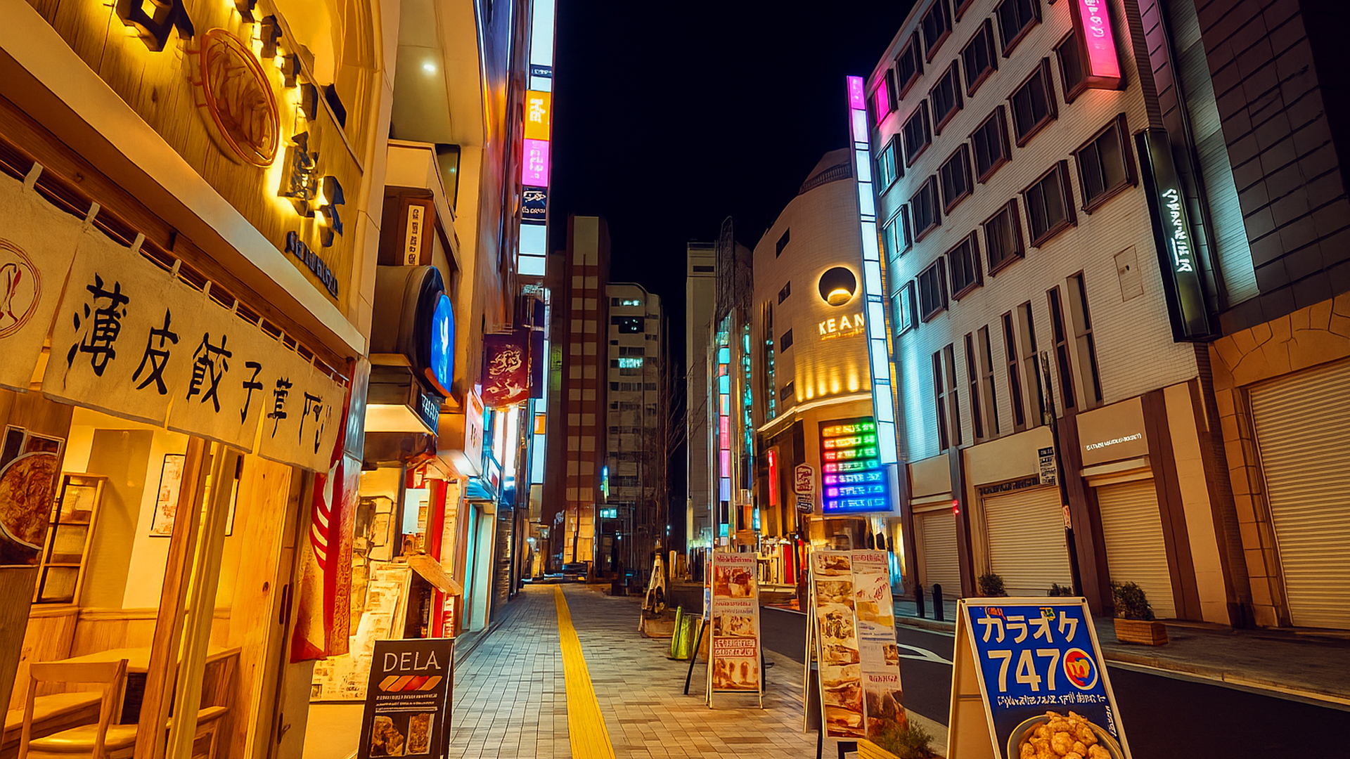 Night Walk in Tokyo – Japan Walking Tour (4K)