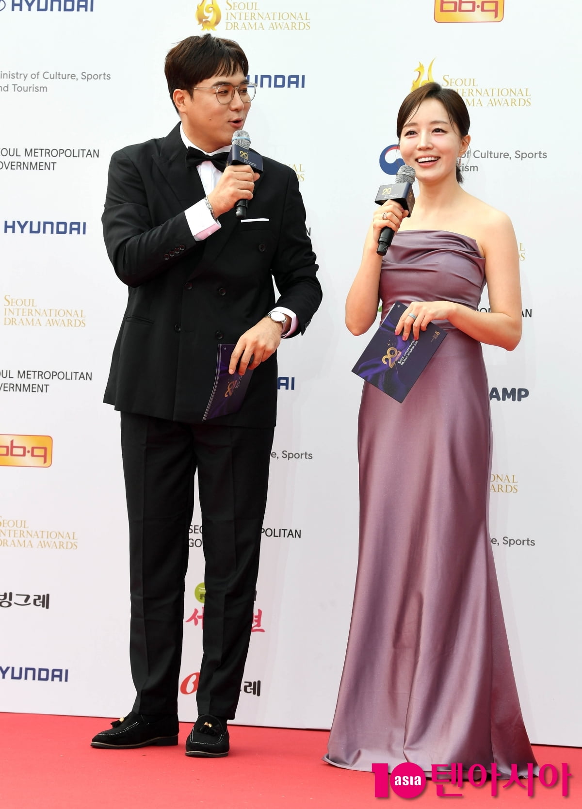 배-장선영, 서울드라마어워즈 레드카펫 2MC[TEN포토+]