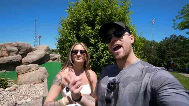 This Mini Golf Course is SO HARD!