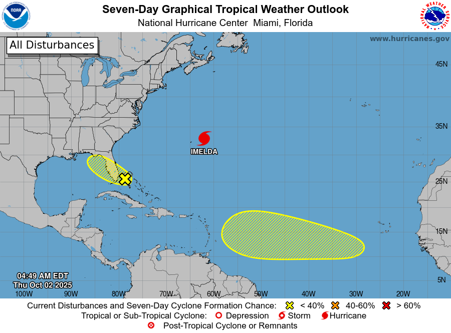 National Hurricane Center tracking 2 new disturbances. Is South ...