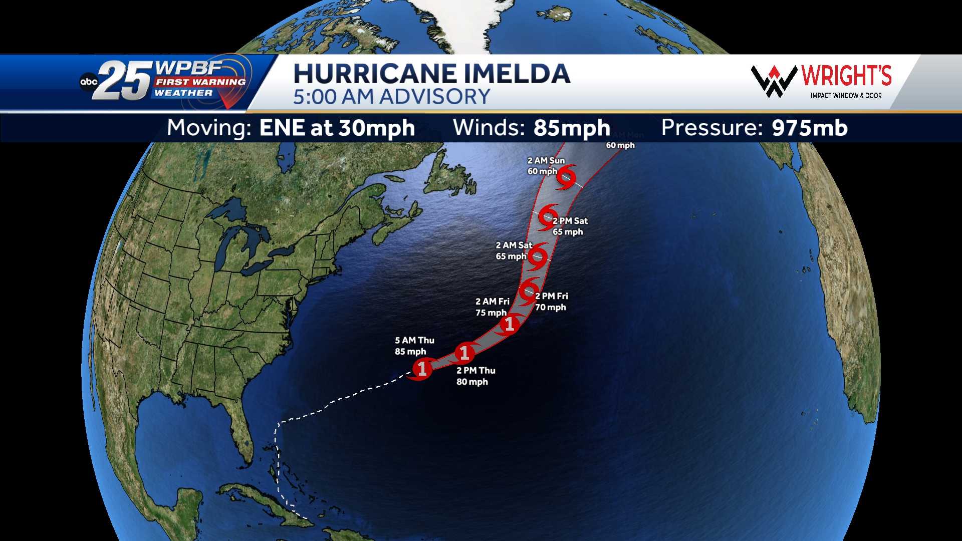 Imelda brought hurricane-force winds, damaging waves and flash flooding ...