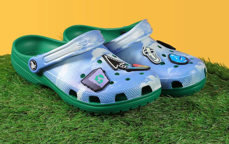 Pour ses 50 ans, Microsoft lance... des Crocs Windows XP, parce qu'on ...