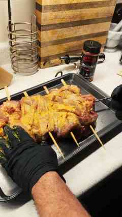 Spit Roasted Pork Over Ice Recipe BBQ Pit Boys