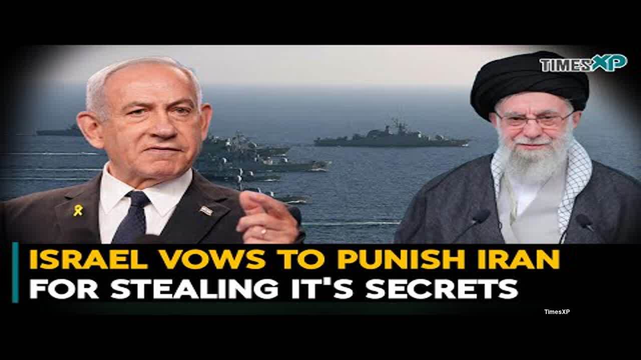 Israel Vows To Punish Iran For Stealing It's Secrets| Iran-Israen War