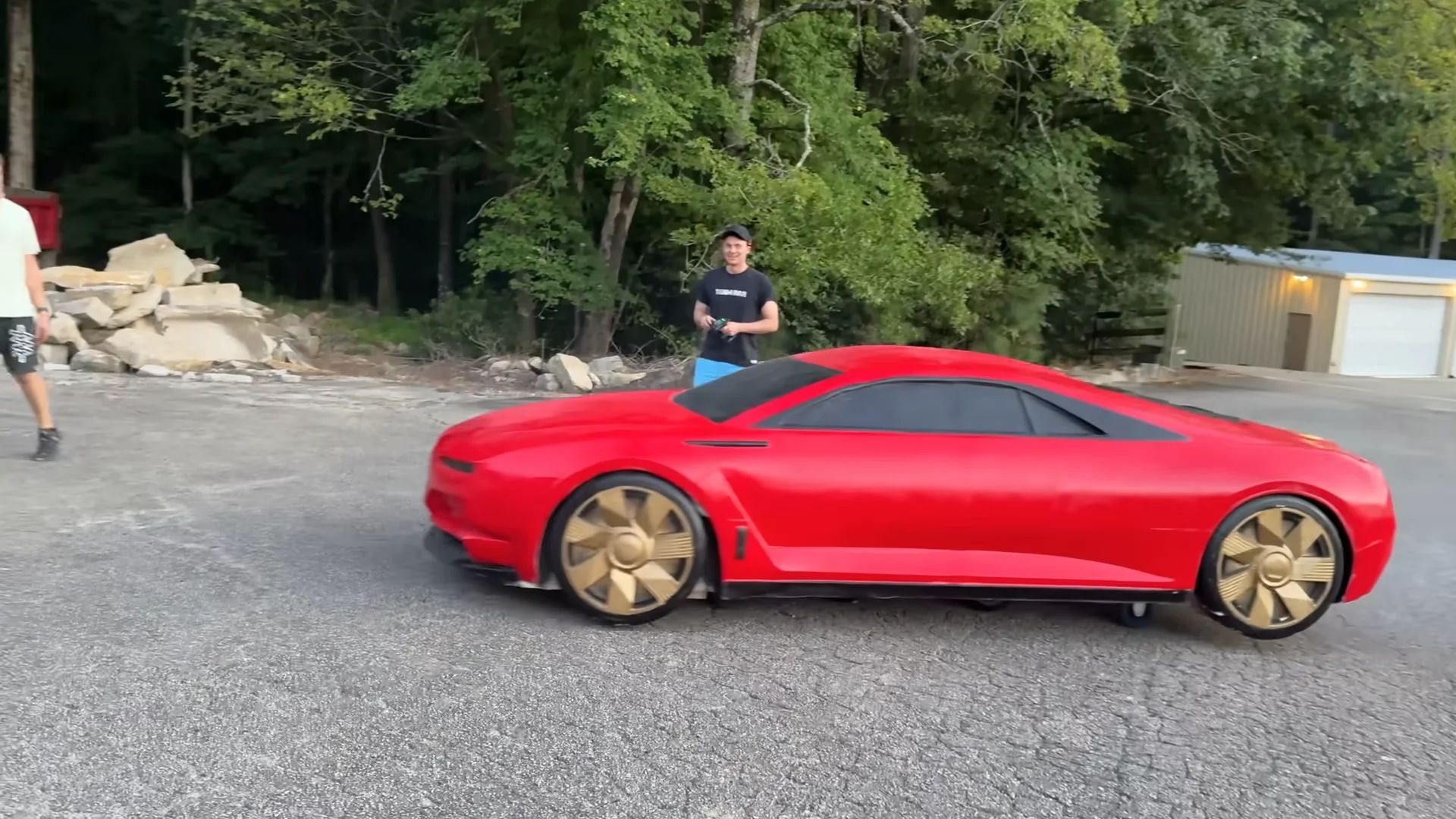 YouTuber Turns $30,000 Foam ‘Bugatti’ From Alibaba Into Quirky Working ...