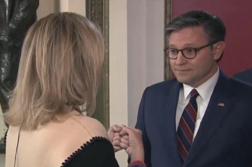 Bombshell moment speaker Mike Johnson seems to admit Trump is 'unhinged ...