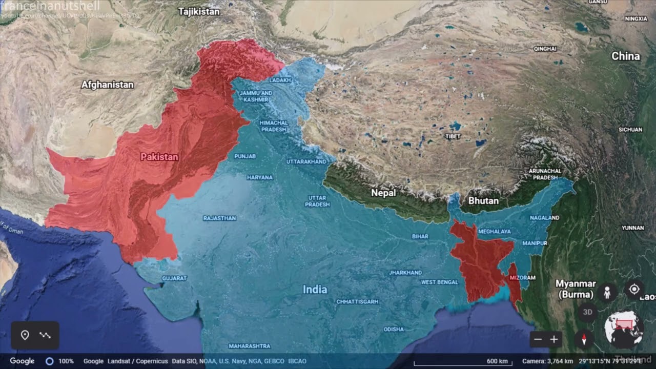 Indo-Pakistani Wars Explained in 45 Seconds