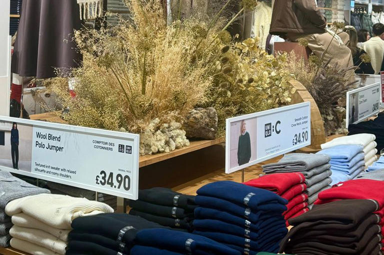 'I got a first look at Scotland's new Uniqlo store and this is what ...