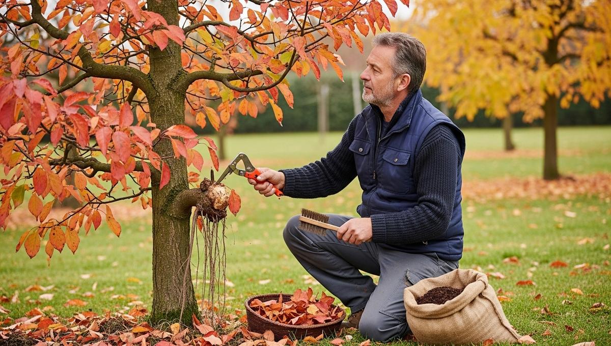 Cerisier en automne: le geste que tout jardinier fait avant d ...