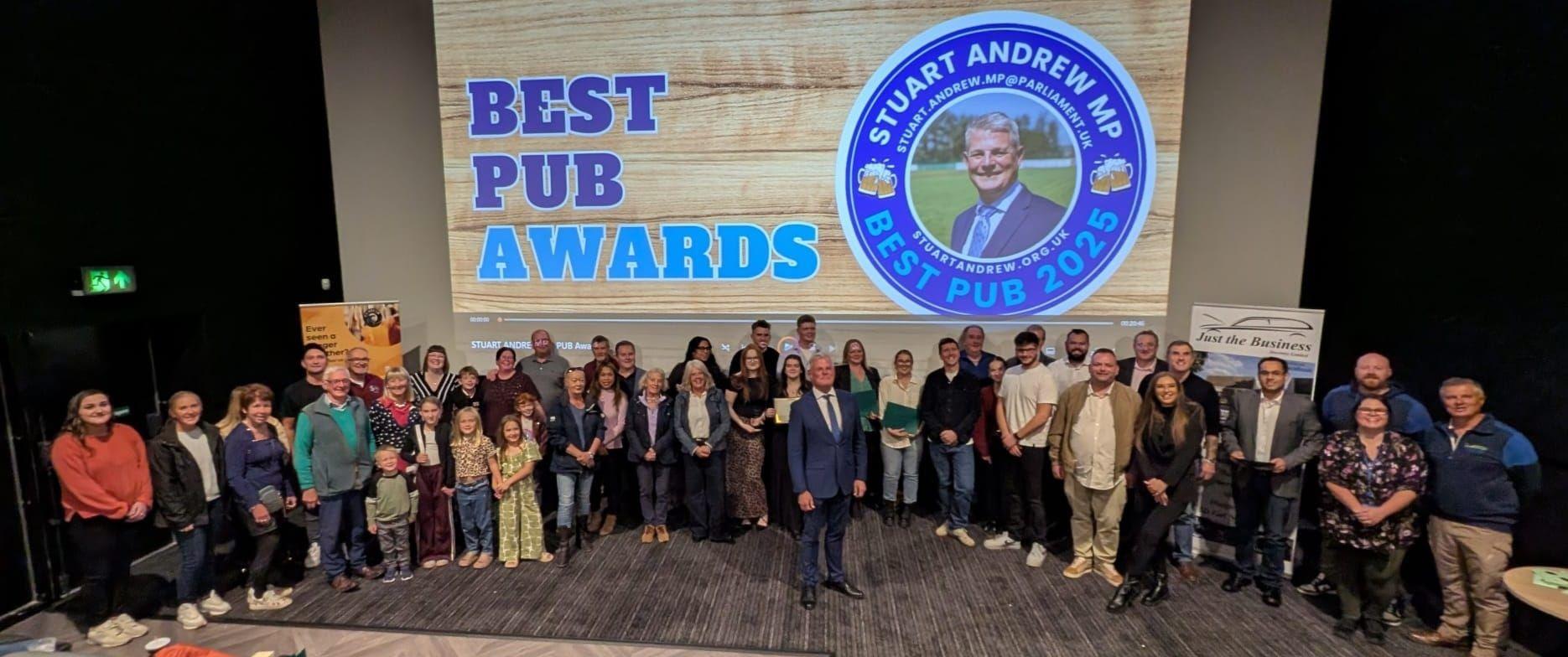 Stuart Andrew MP Best Pub Awards celebrate community spirit