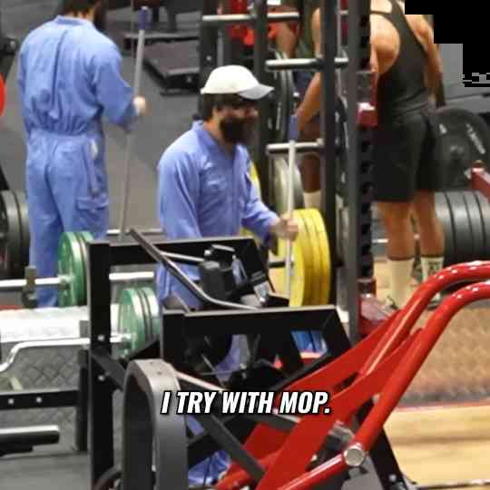 Fake Cleaner Dominates Powerlifters