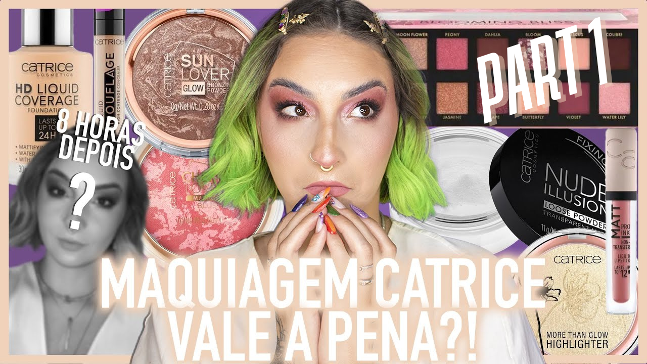 Make Completa Só com Produtos da Catrice – Resultado Surpreende | Part 1