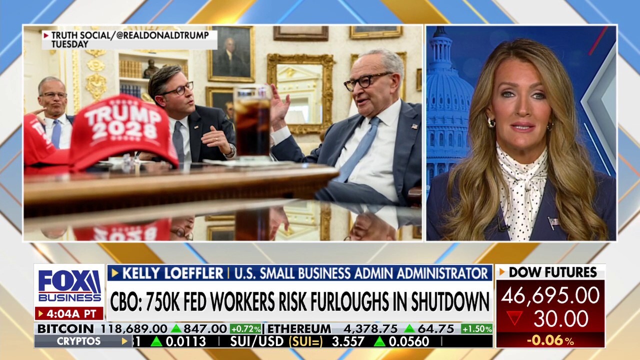 Schumer's funding fight is about blocking Trump's agenda: SBA's Kelly ...