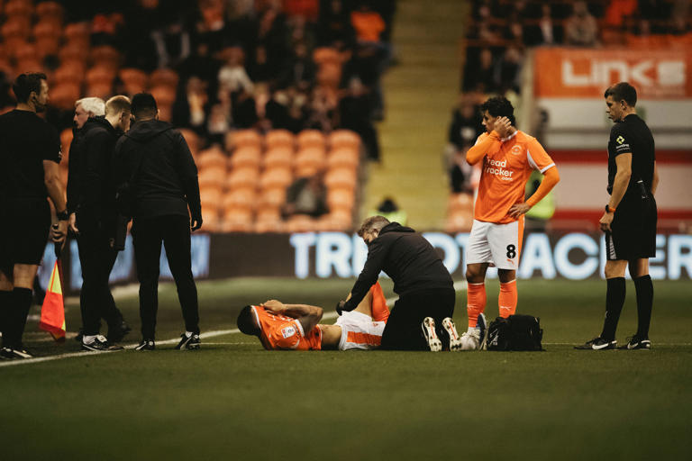 Blackpool injury news V AFC Wimbledon: Five out of weekend test