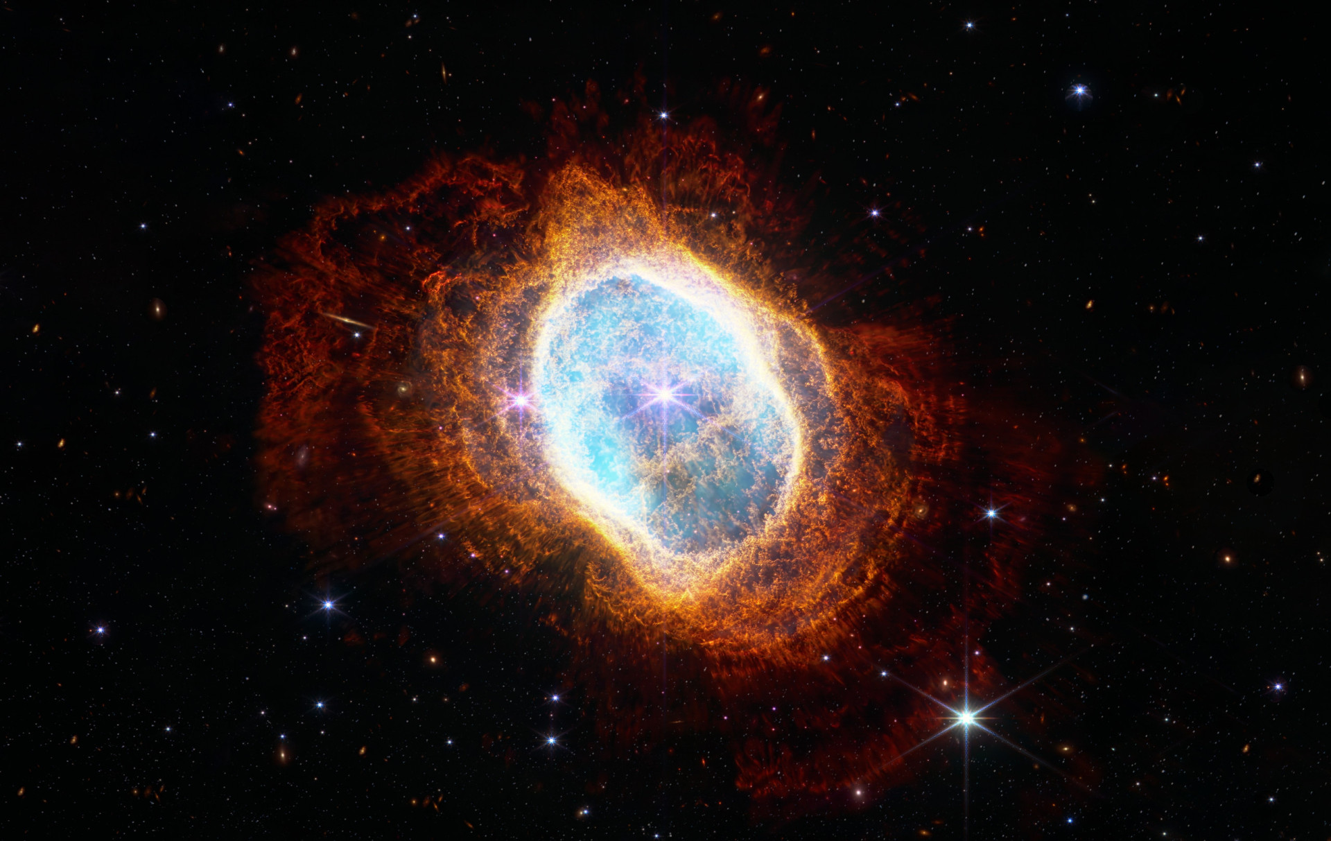 Stunning images captured by the James Webb Telescope