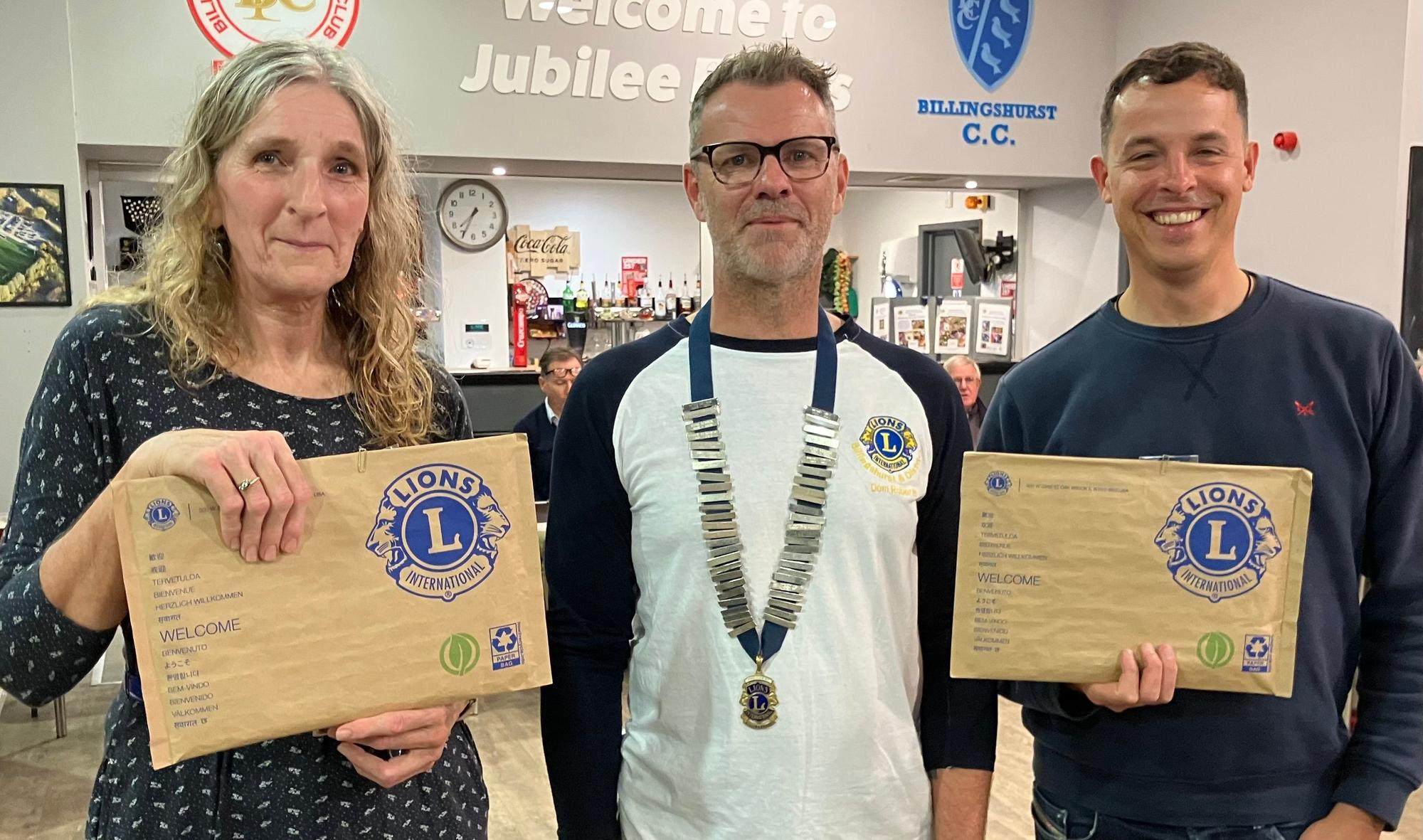 Yet more members join Billingshurst Lions