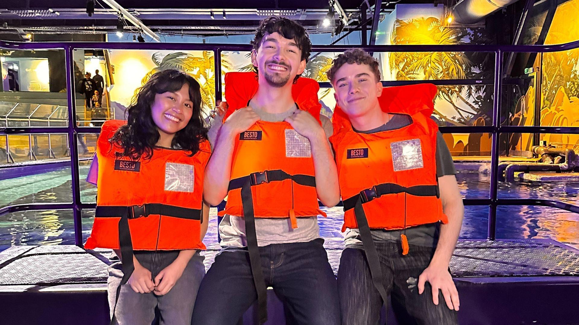 Percy Jackson cast make waves at SEA LIFE during Brighton musical run
