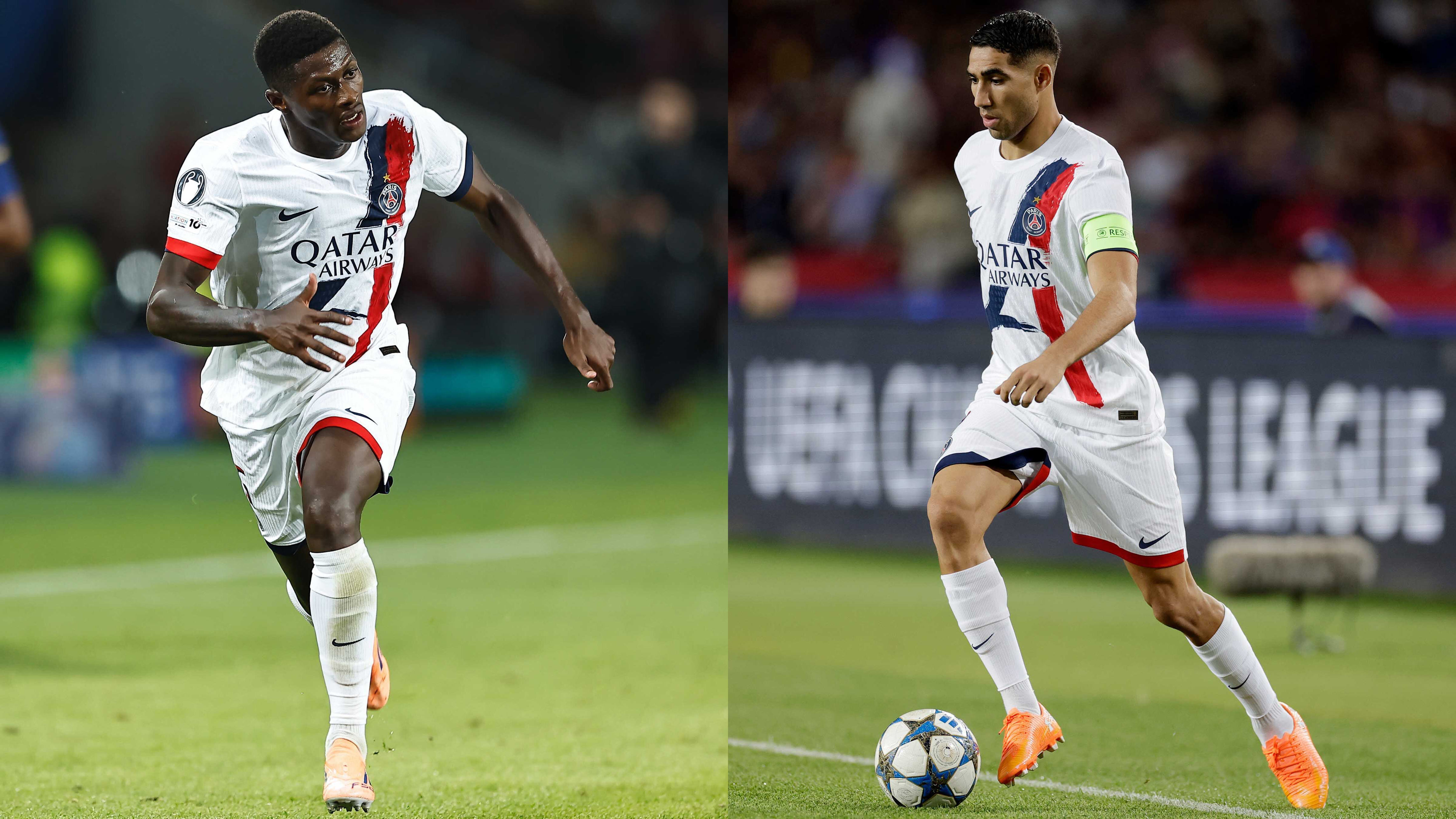 Nuno Mendes and Achraf Hakimi: The world's best full-back pairing shining at PSG