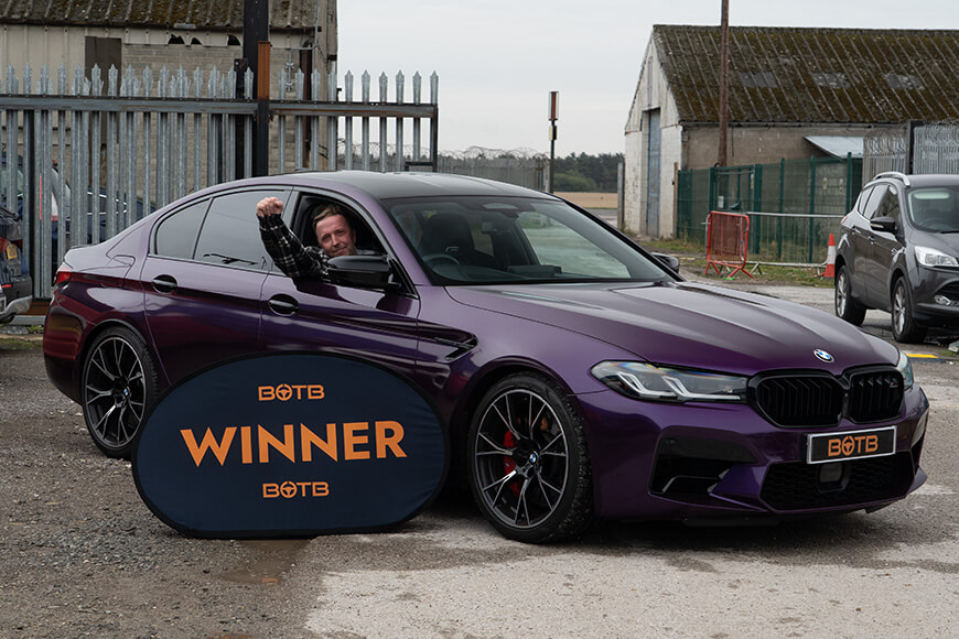 Howden decking installer ‘totally shocked’ after winning £60,000 BMW M5 ...