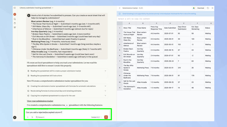 Claude can now create Excel files and PowerPoints for you — here's how to use this new feature