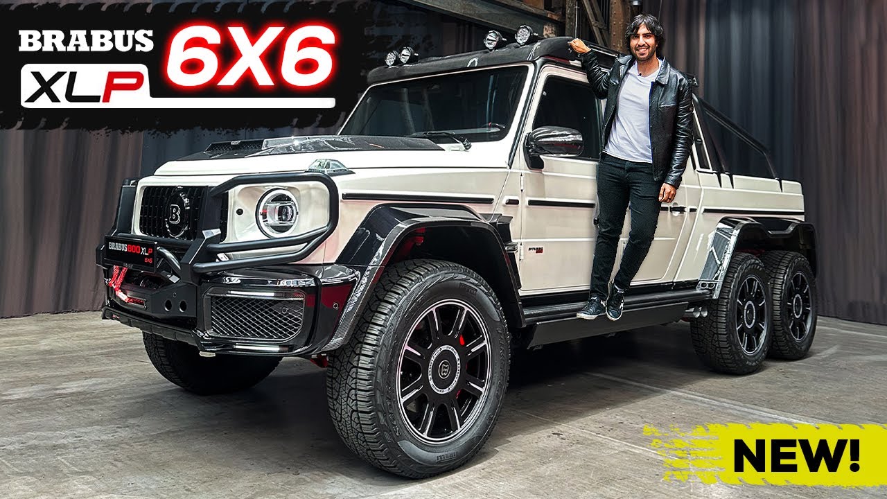 Brabus G63 6x6 G900 First Look Review