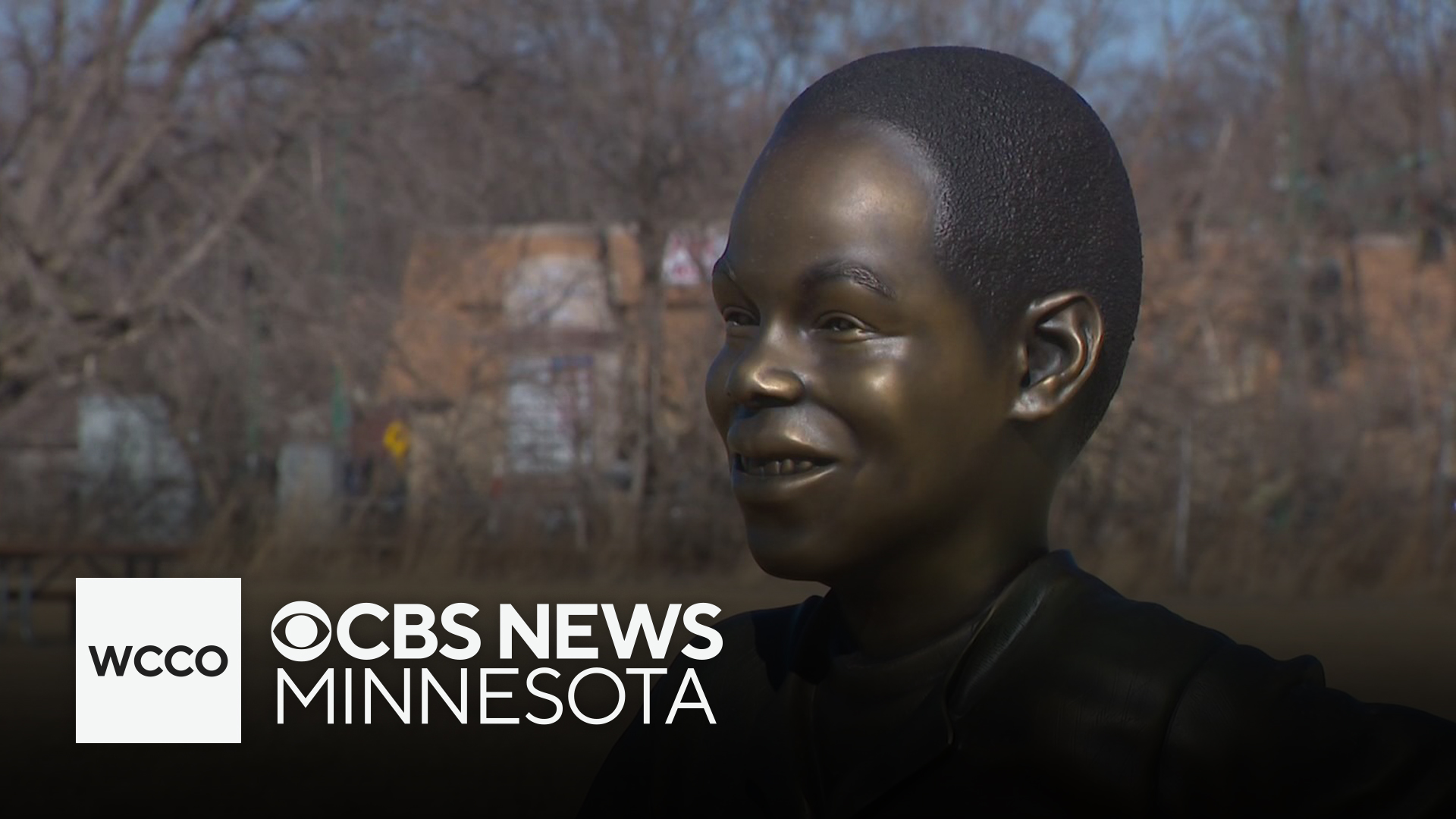 Statue of boy murdered by father missing from Twin Cities park