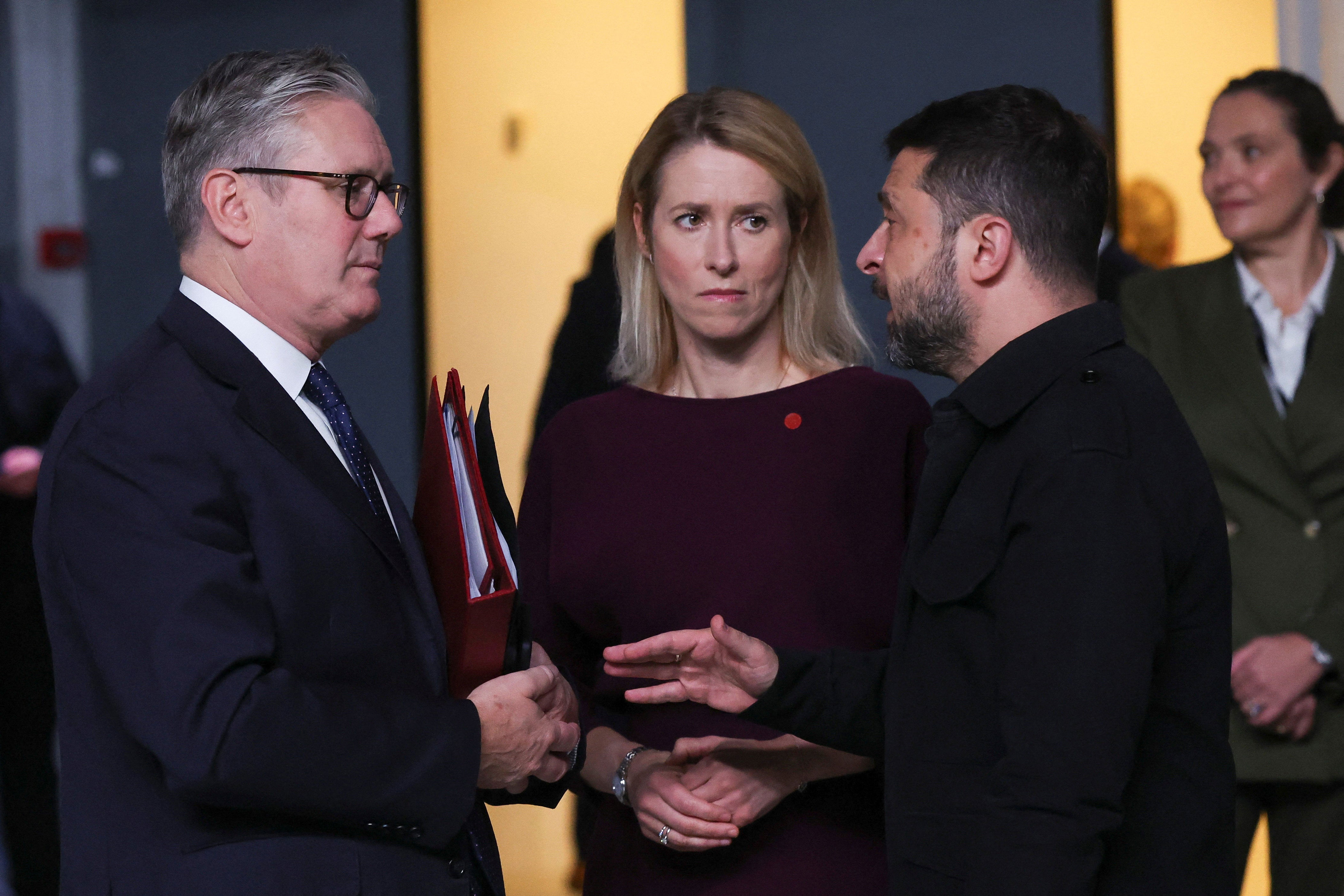 PM leaves gathering of European political leaders early after synagogue ...