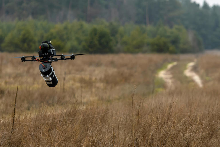 Russian pilots are turning unjammable drones into flying IEDs to ambush ...
