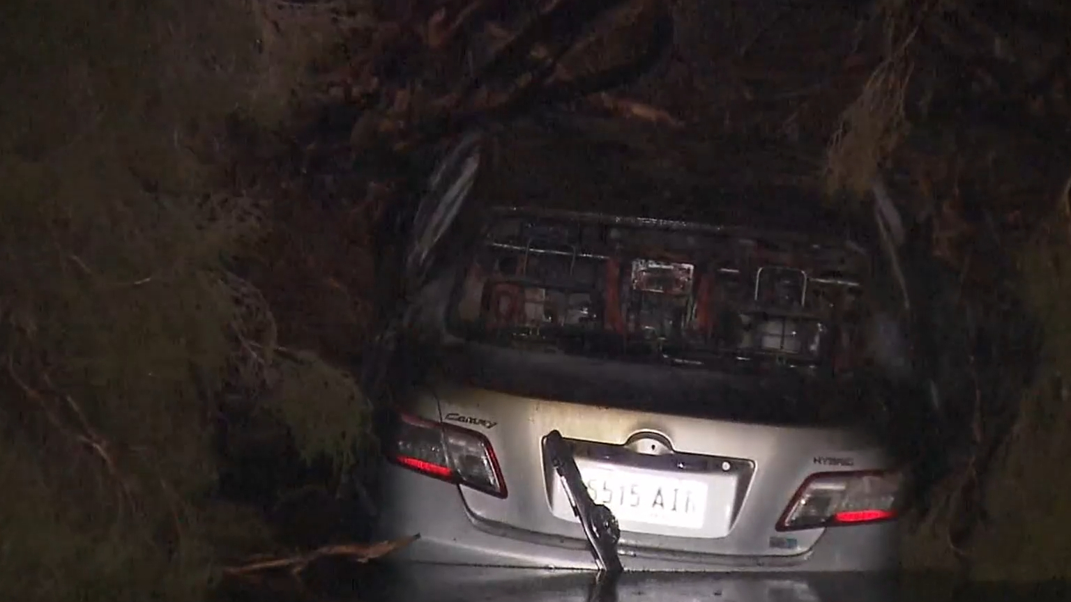 'He can buy us a beer': Truck drivers rescue man from burning car