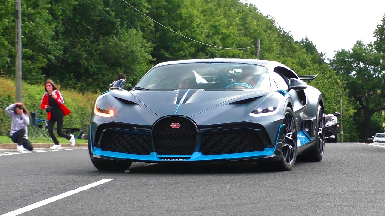 $6.0 Million Bugatti Divo Arrives at Car Meet
