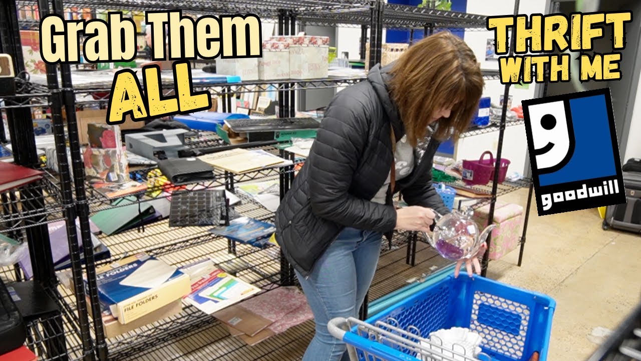 I’ll Just Grab Them All | Goodwill Thrift with Me