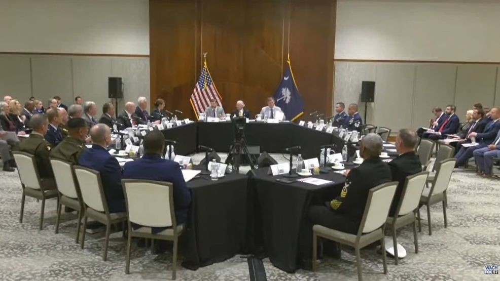 Military commanders discuss key concerns at annual SC governor briefing