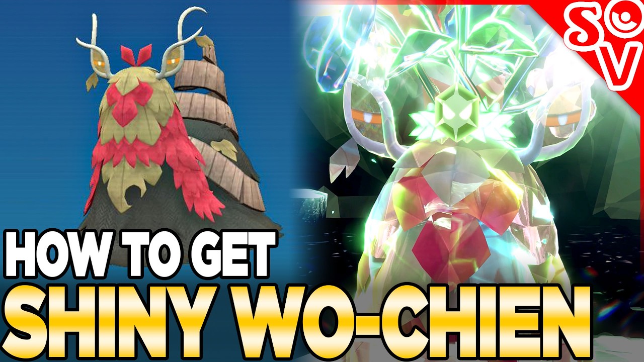 How to get shiny Wo-Chien in Pokemon Scarlet and Violet claim now