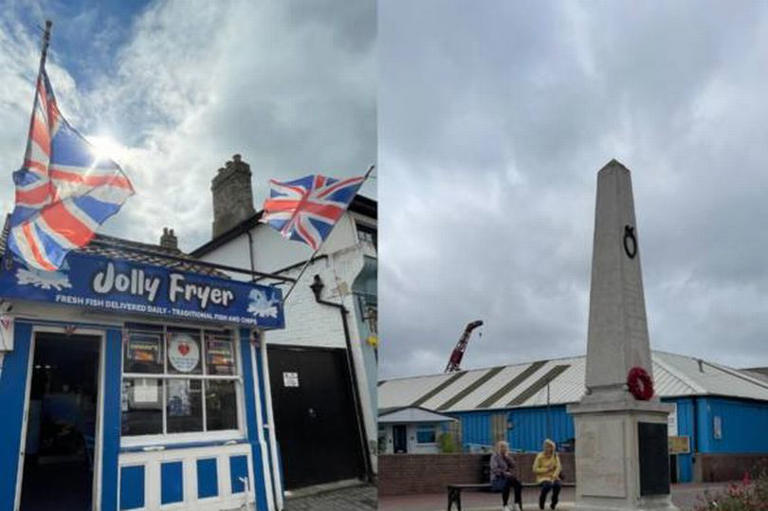 'I visited bleakest UK town with more St George's flags than people for ...