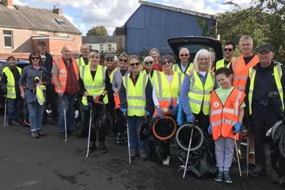 Another successful blitz by the Morpeth Litter Group