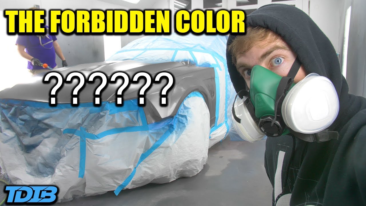 Painting rarest Ford color ever with illegal paint code
