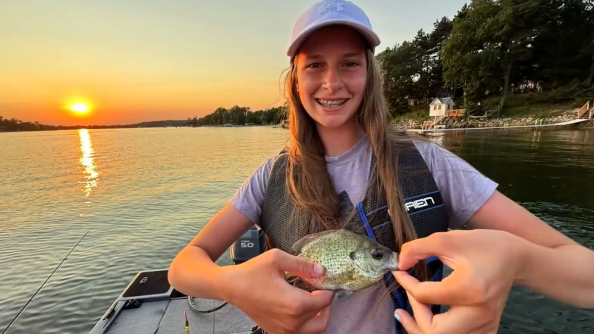 First-Time Catch on Family Holiday