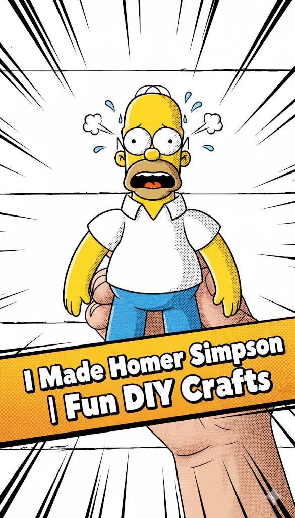 I Made Homer Simpson | Fun DIY Crafts