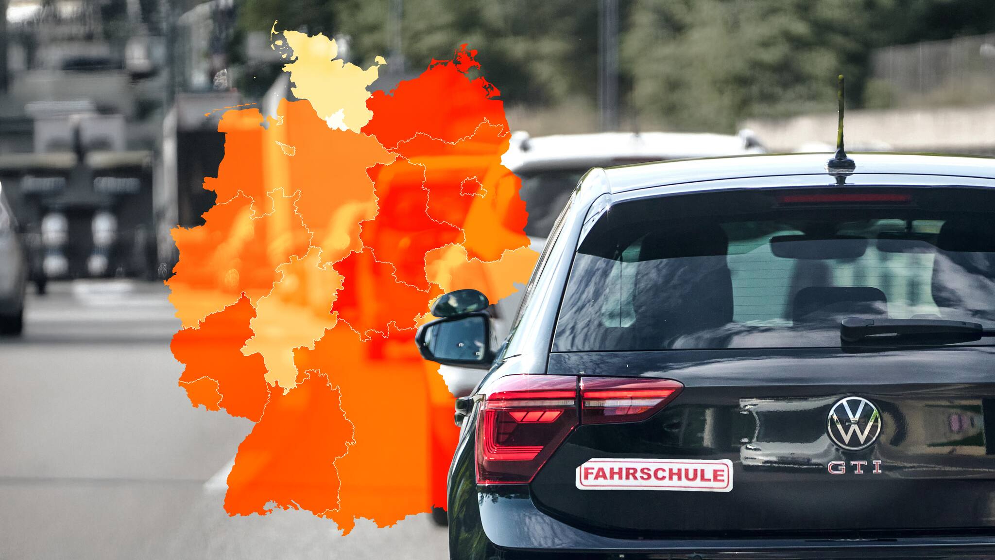 Führerscheinprüfung: Wo die meisten Fahrschüler durchfallen