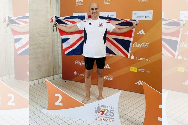 Wirral man whose life has been saved three times scoops four medals
