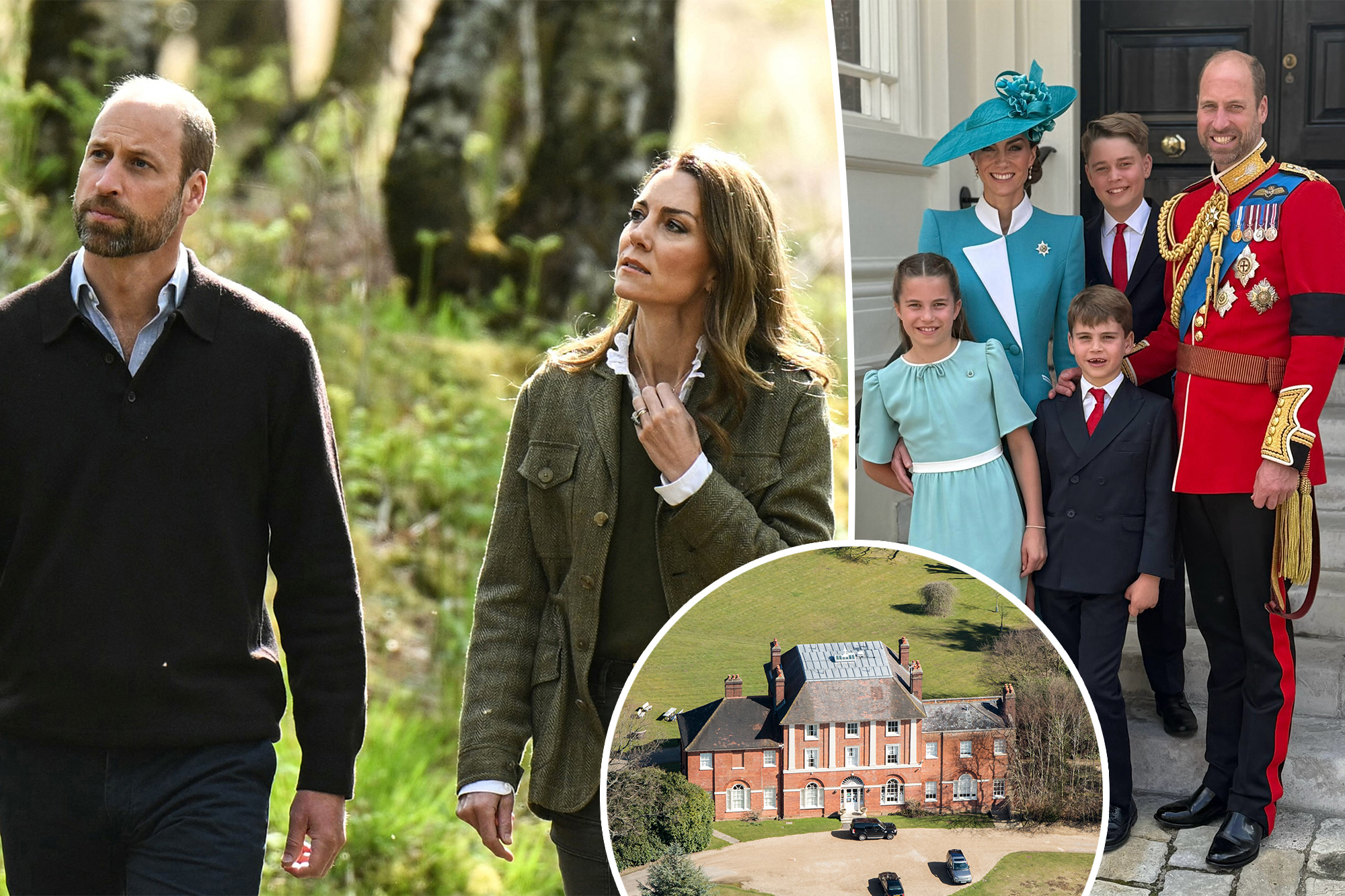 Prince William and Kate Middleton’s private Forest Lodge home will ...