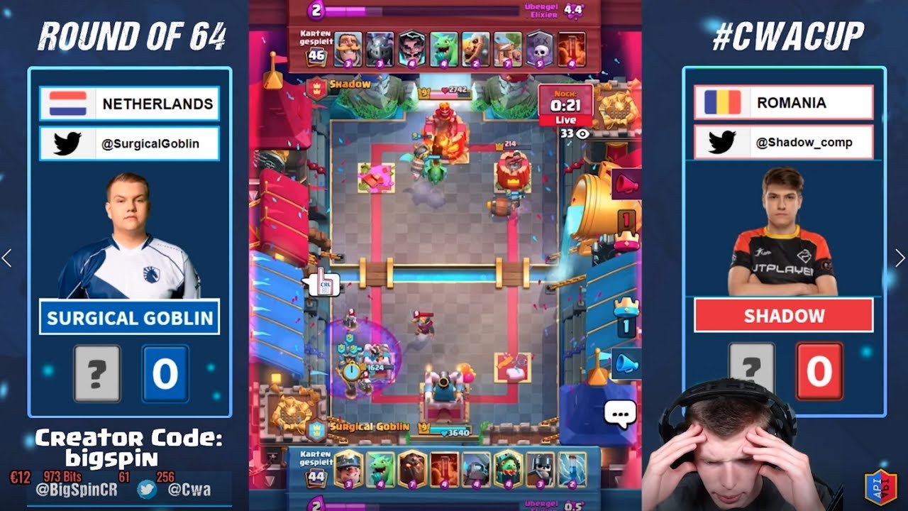 Epic Duel: Surgical Goblin Faces Shadow in CWA Cup