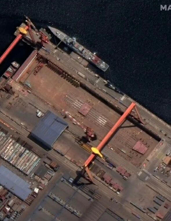 Satellite images reveal China's new nuclear aircraft carrier, and it's ...