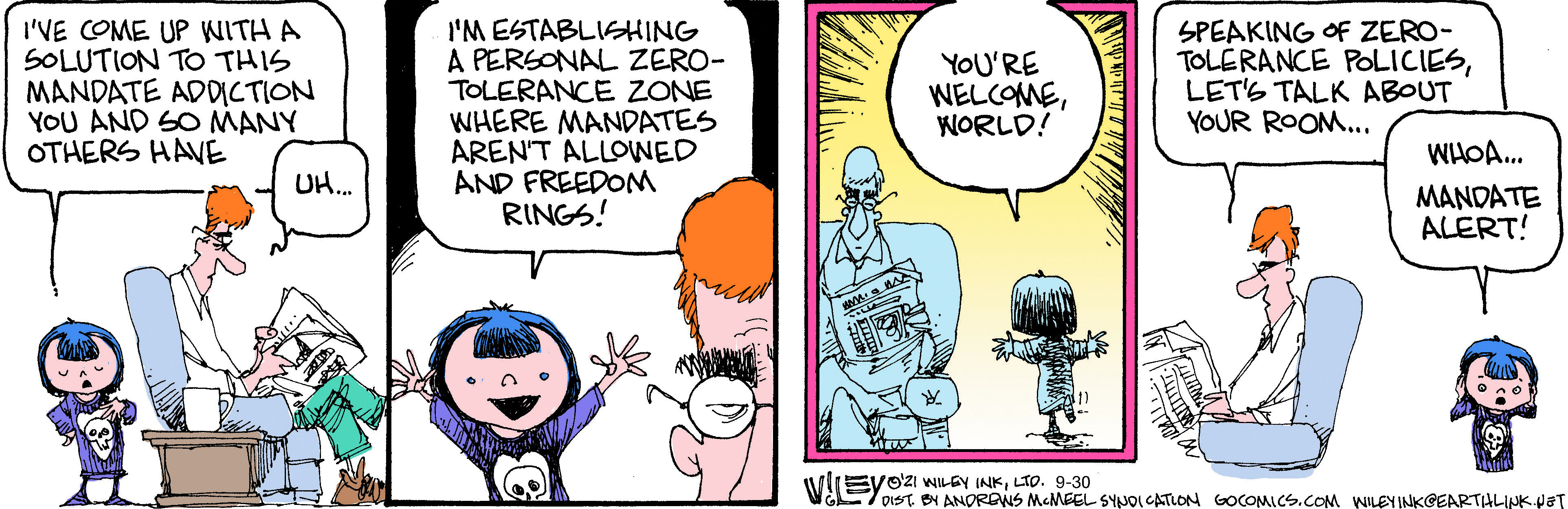 Non Sequitur by Wiley Miller