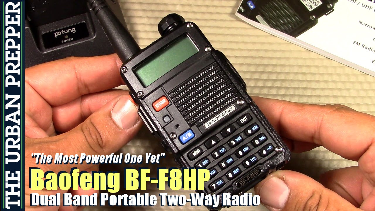 Review of Baofeng BF-F8HP Radio
