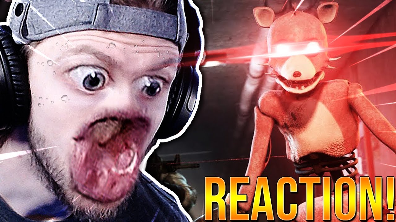 Reacting to FNAF Series Episode 4.1 by GoldenLane Studio