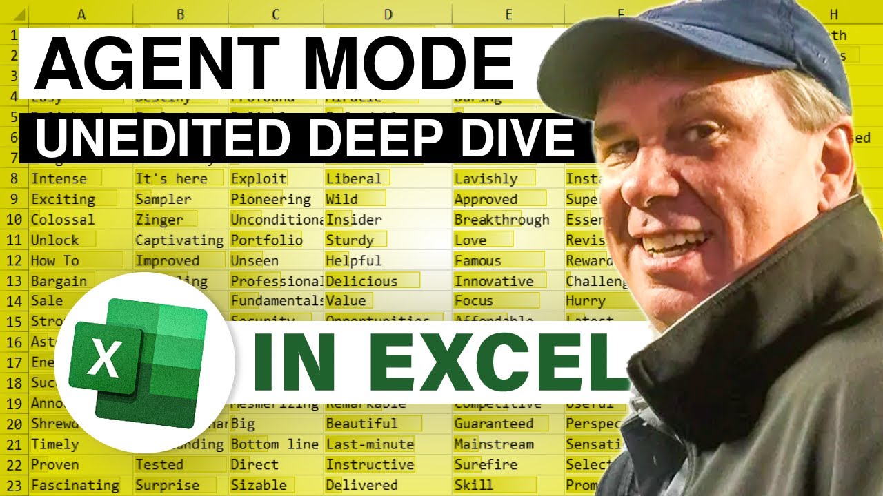 Excel Agent in Action: 13.5 Minutes of Pure Deep Dive