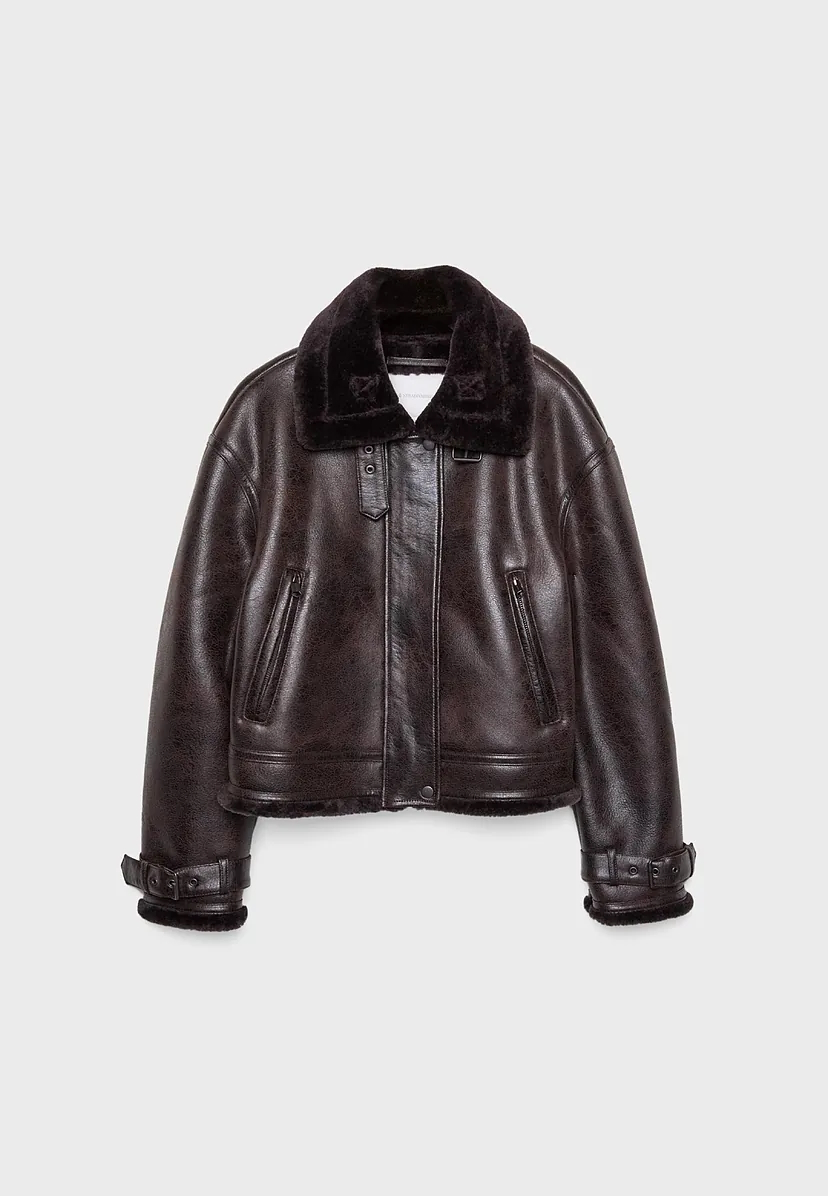 Say goodbye to your old jackets: 10 timeless leather-effect jackets ...
