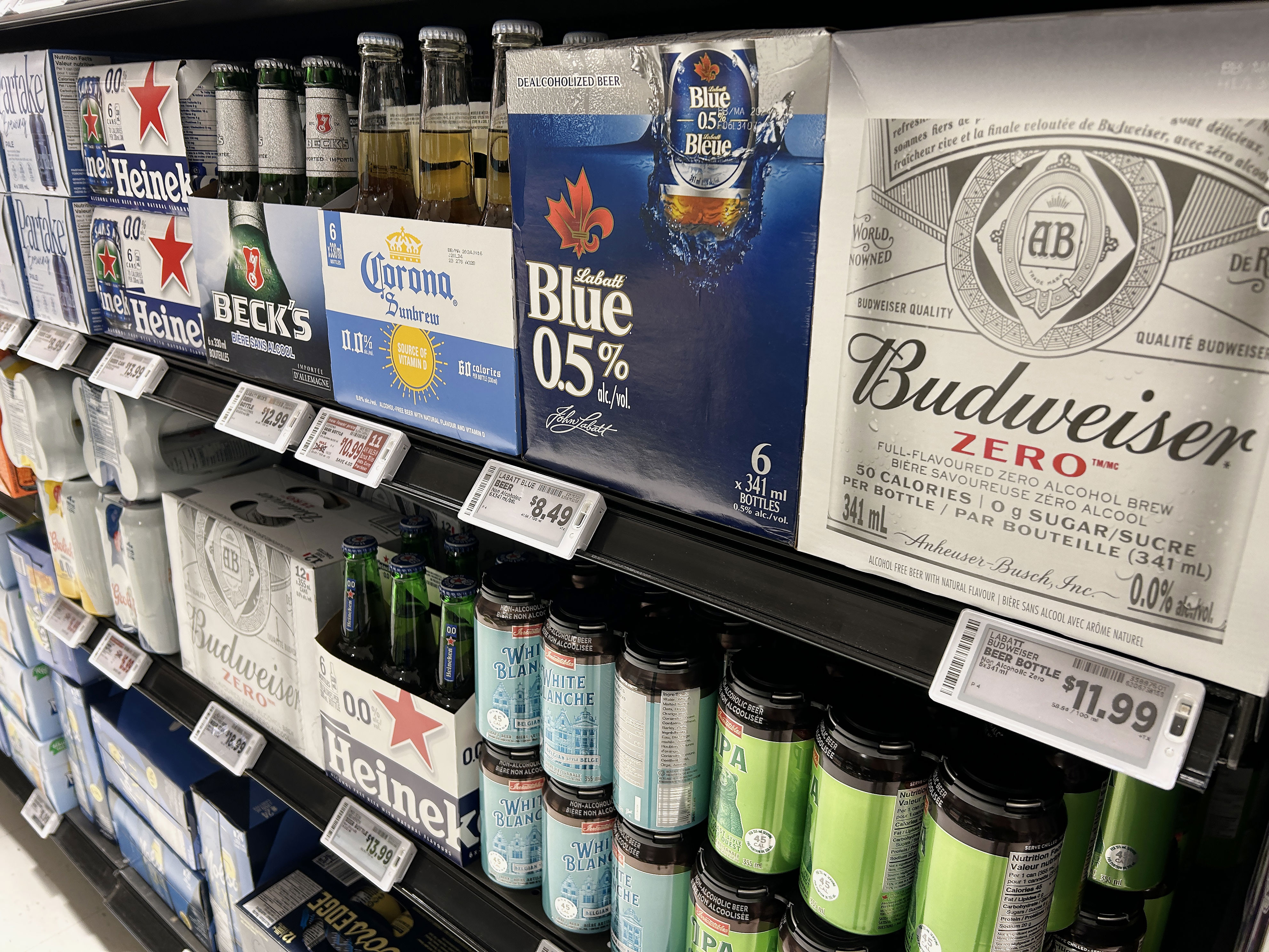 Labatt Brewing expands non-alcoholic portfolio
